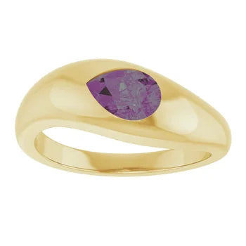 CLARA Swirl signet flush set ring - Thelis Fine Jewellery & Valuations ...